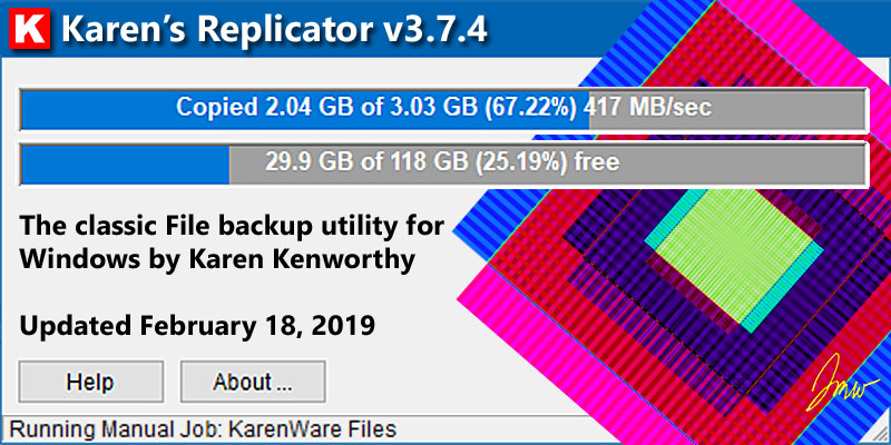 Karen's Replicator the Backup Utility for Windows v3.7.4 Released ...
